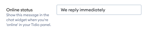 Customize Your Chat Widget – Tidio