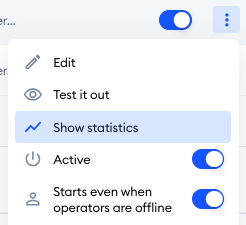My Flows Section – Tidio