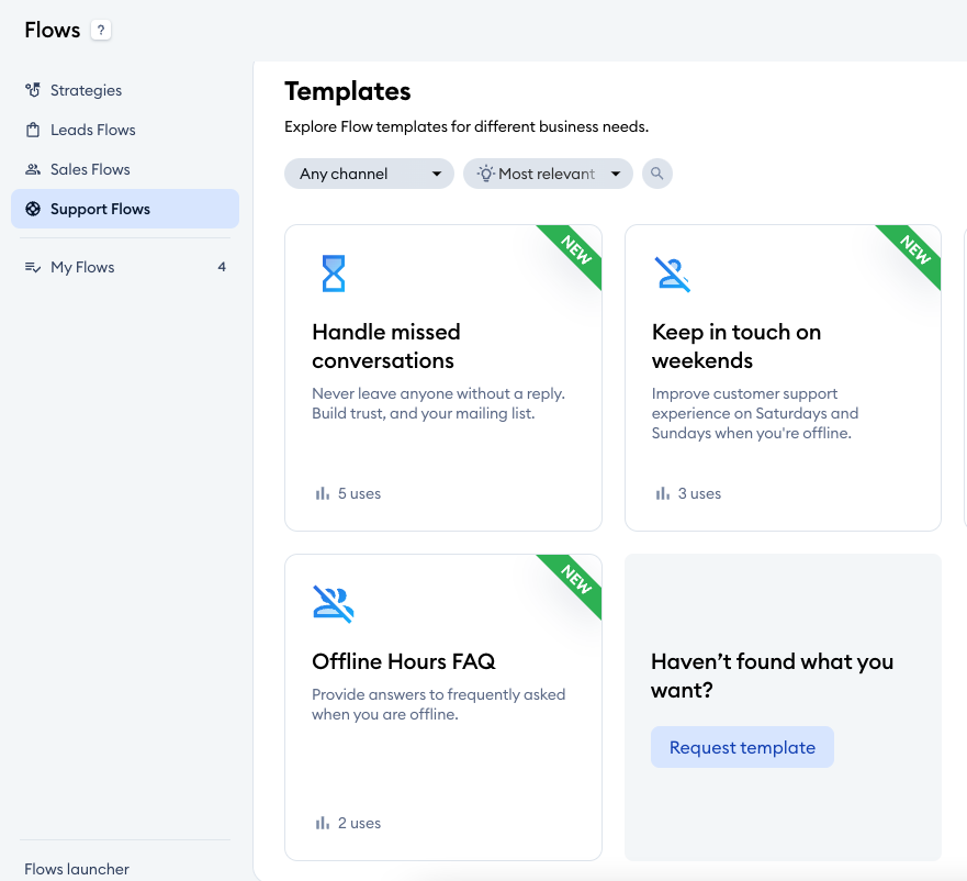 Create an FAQ Flow – Tidio