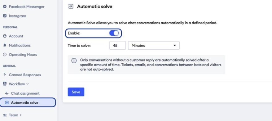 Integration with HubSpot – Tidio