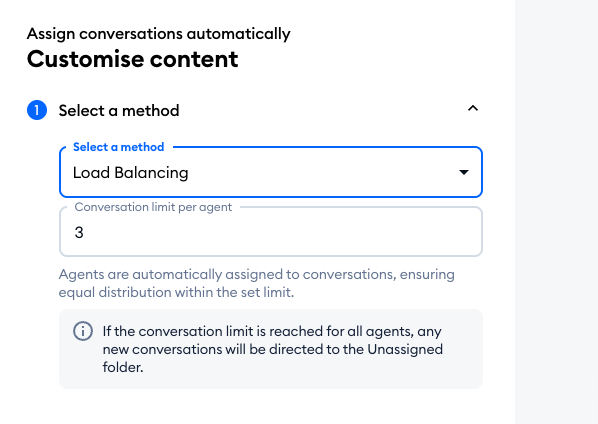 Automatic chat assignment options – Tidio