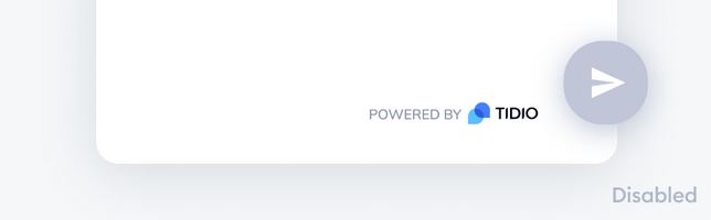Disable Text Input – Tidio Disable Text Input – Tidio