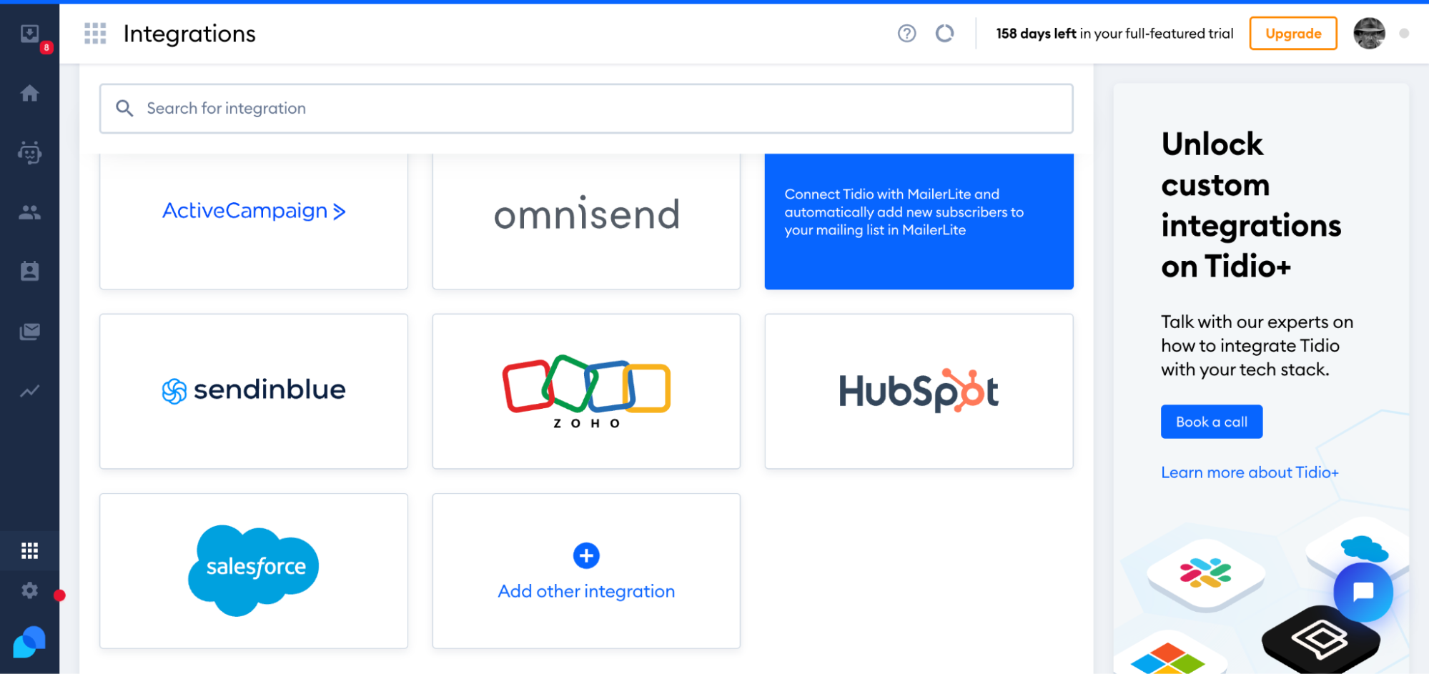Integration with Salesforce – Tidio